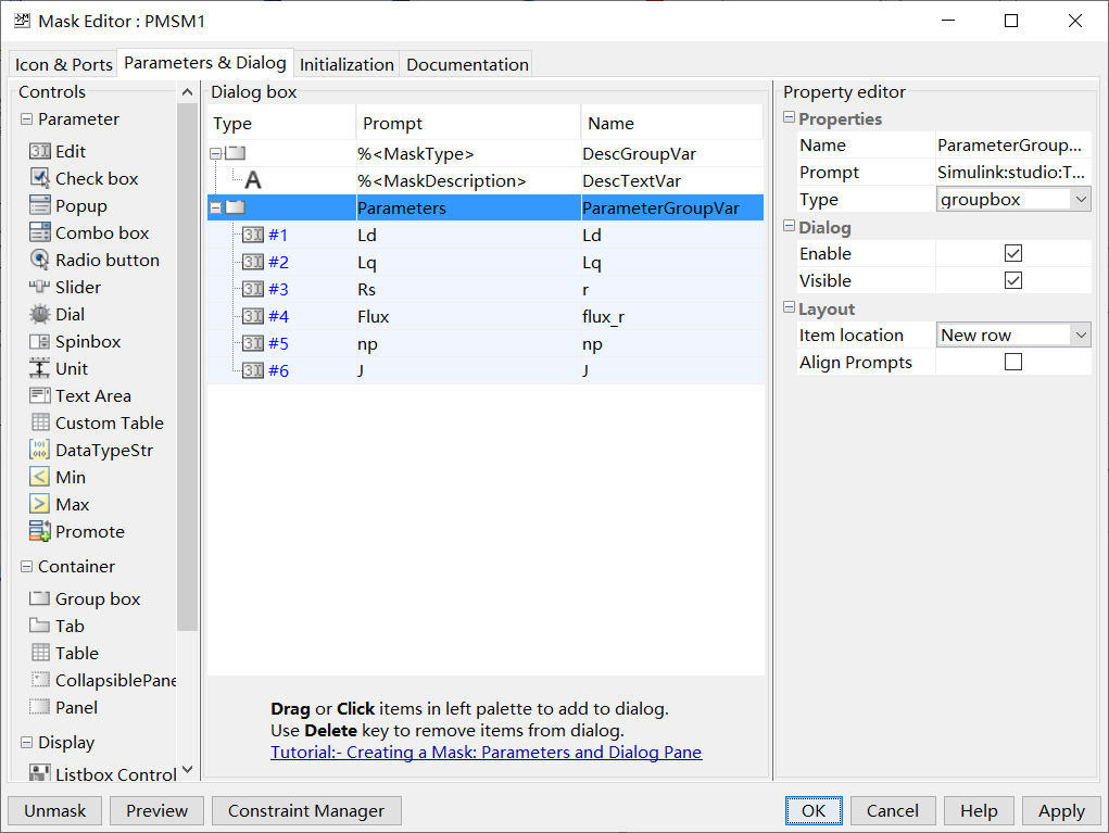 MATLAB/Simulink封装子模块图片显示和参数输出设置问题_simulink封装模块封面图片-CSDN博客