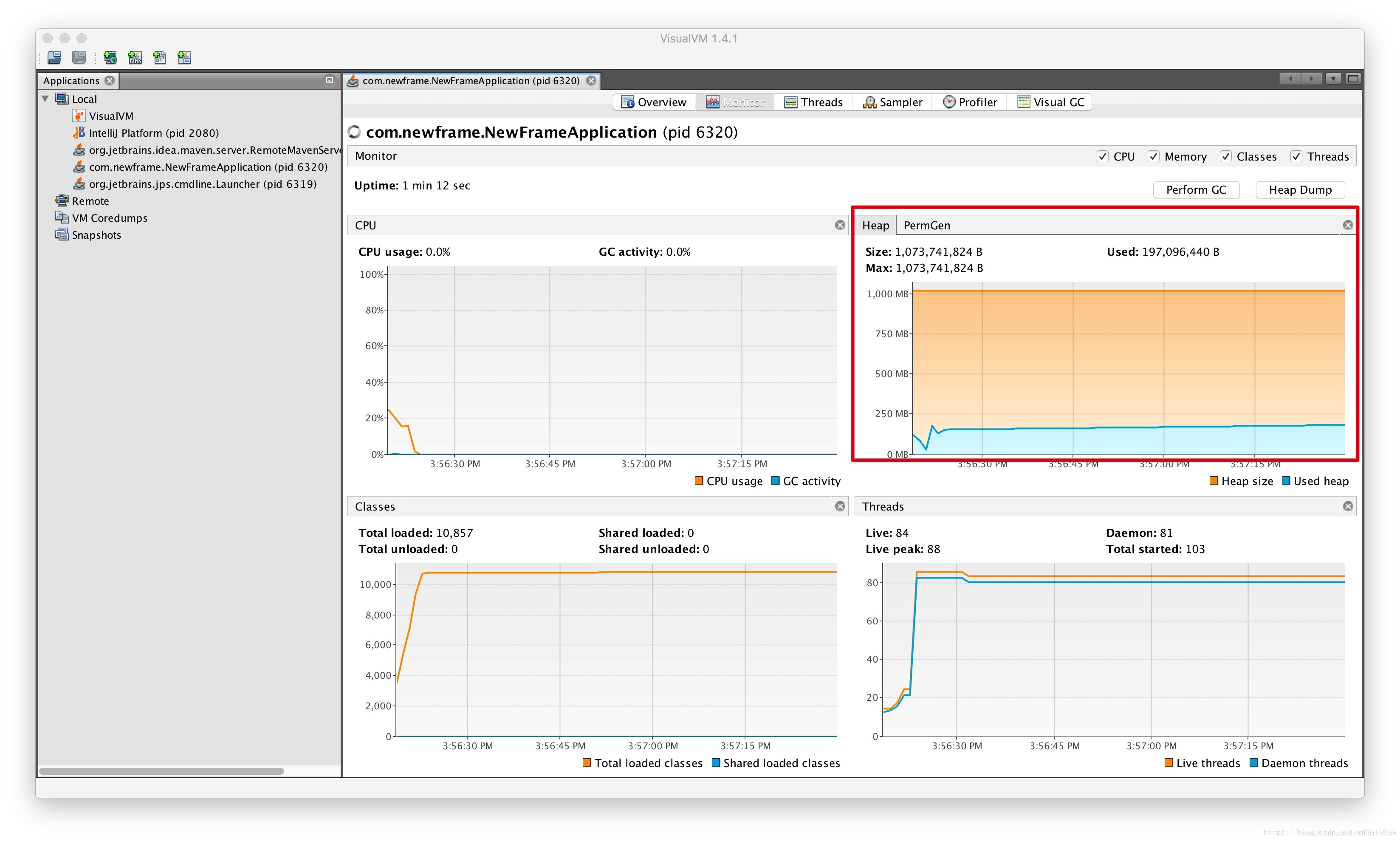 Springboot项目优化和jvm调优及visualvm远程连接监控jvm(jmx连接)springboot Jmx Rmi Csdn博客 2852