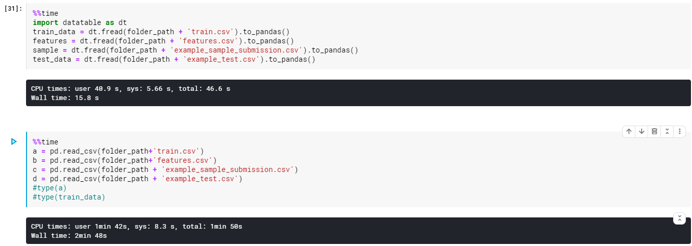 Python 加速数据读取_python pd打开csv慢-CSDN博客
