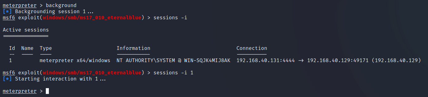 Metasploit漏洞框架（详述强大的Metasploit、技术架构、Meterpreter的使用、优势、基本操作、服务查点、“永恒之蓝”演示）_metasploit meterpreter ...