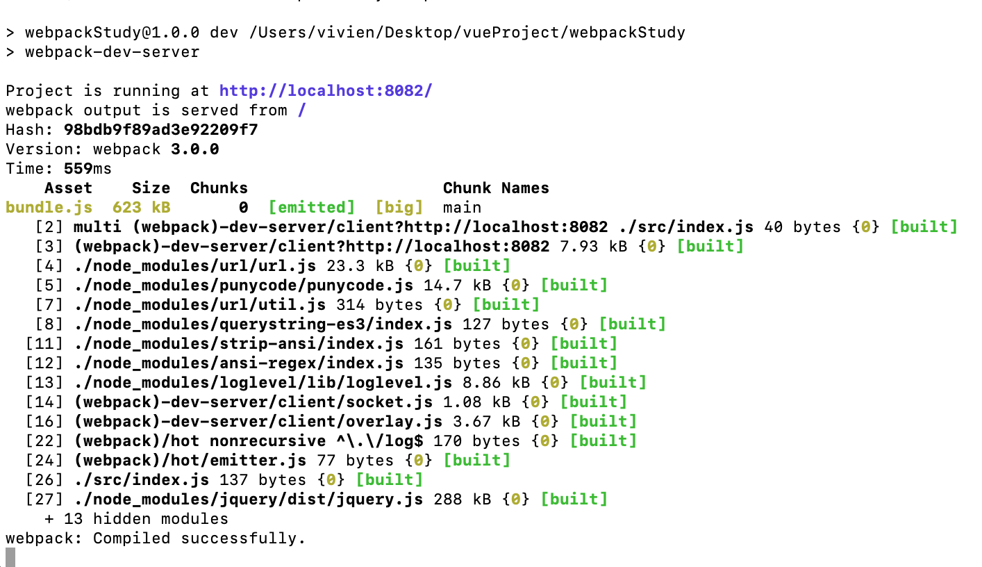 Beginner Webpack Stepping: Cannot Find Module 'Webpack / Bin / Config-Yargs' - Programmer Sought