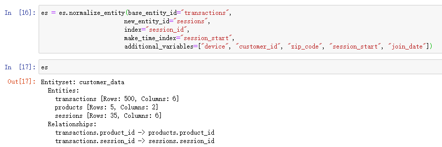 Featuretools 学习2 - 使用EntitySets表示数据_数据集entities-CSDN博客