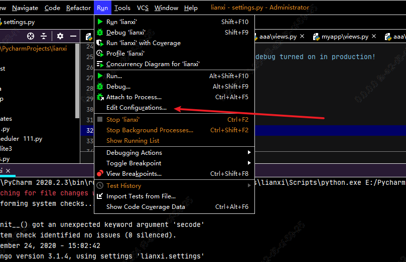 python django 修改启动项目的域名（两种方式）_django 设置启动域名-CSDN博客