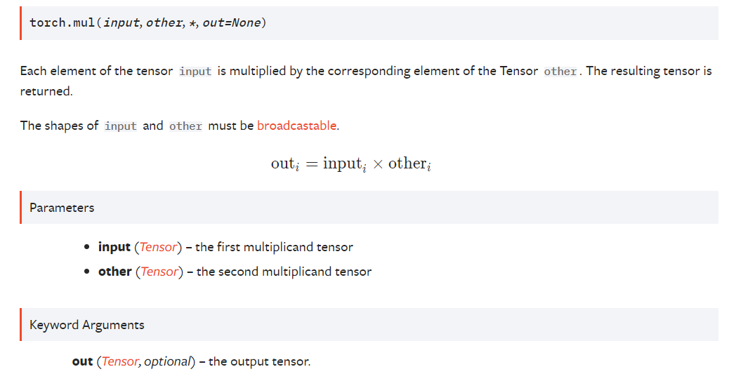 【pytorch】矩阵乘法 mm bmm matmul mul @ * 总结_torch.mm-CSDN博客