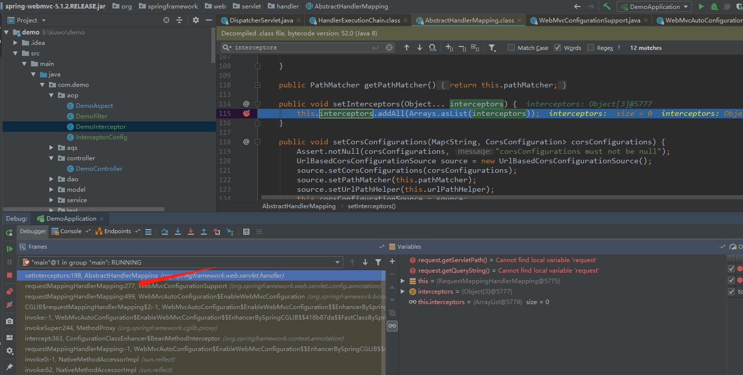拦截器 HandlerInterceptor（SpringMVC）自定义及原理分析_自定义handlerinterceptor-CSDN博客