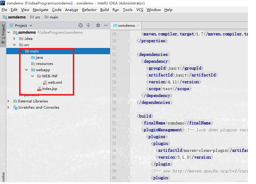 手把手教你用idea搭建ssm项目并实现简单demo（超详细）_ider如何写一个dome-CSDN博客