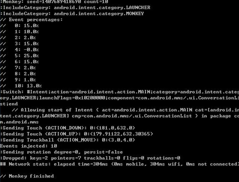 Monkey测试_monkey命令执行10000次多久-CSDN博客