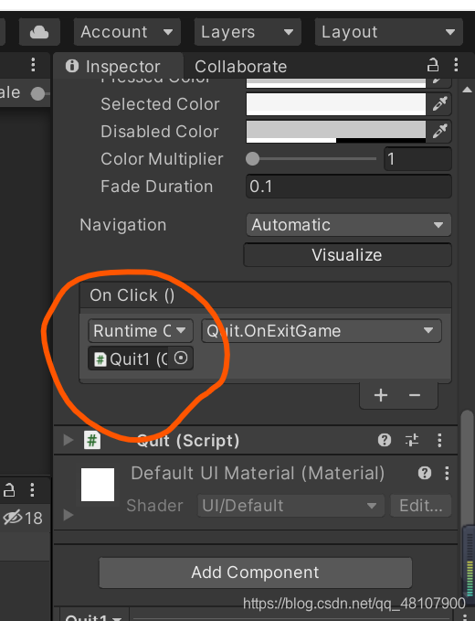 Unity2d及导出exe文件设置按钮退出功能unity的exe文件要怎么退出 Csdn博客