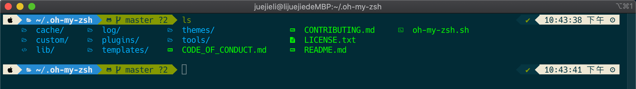 配置炫酷的终端_meslolgs nf-CSDN博客