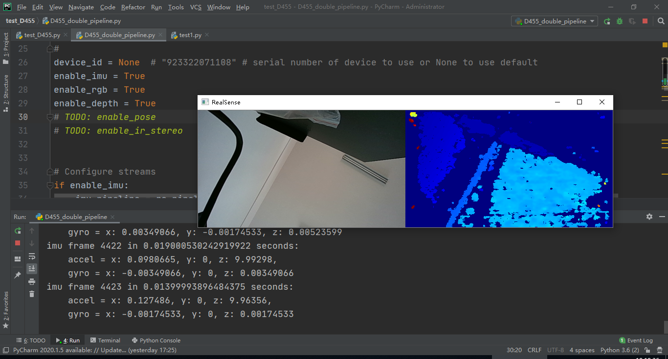 D455 如何同时传输视频深度流和惯性单元IMU流？（双管道方法与调用回调方法）_gyro stream-CSDN博客