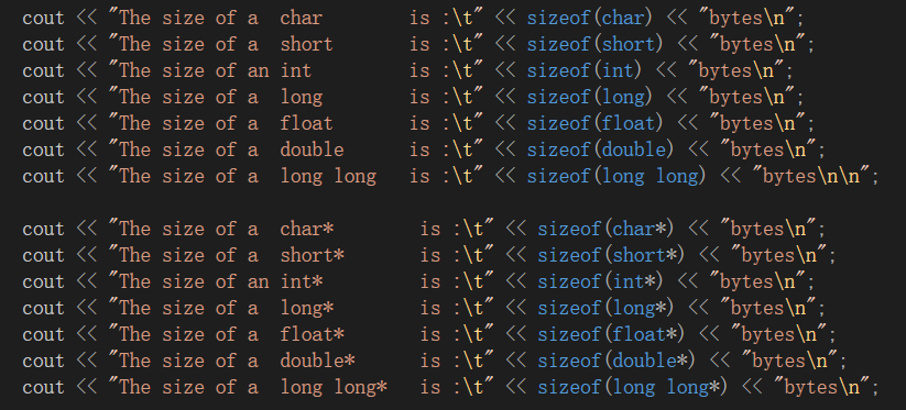 C语言long类型的变量占用4字节or8字节_c语言long转换字节-CSDN博客