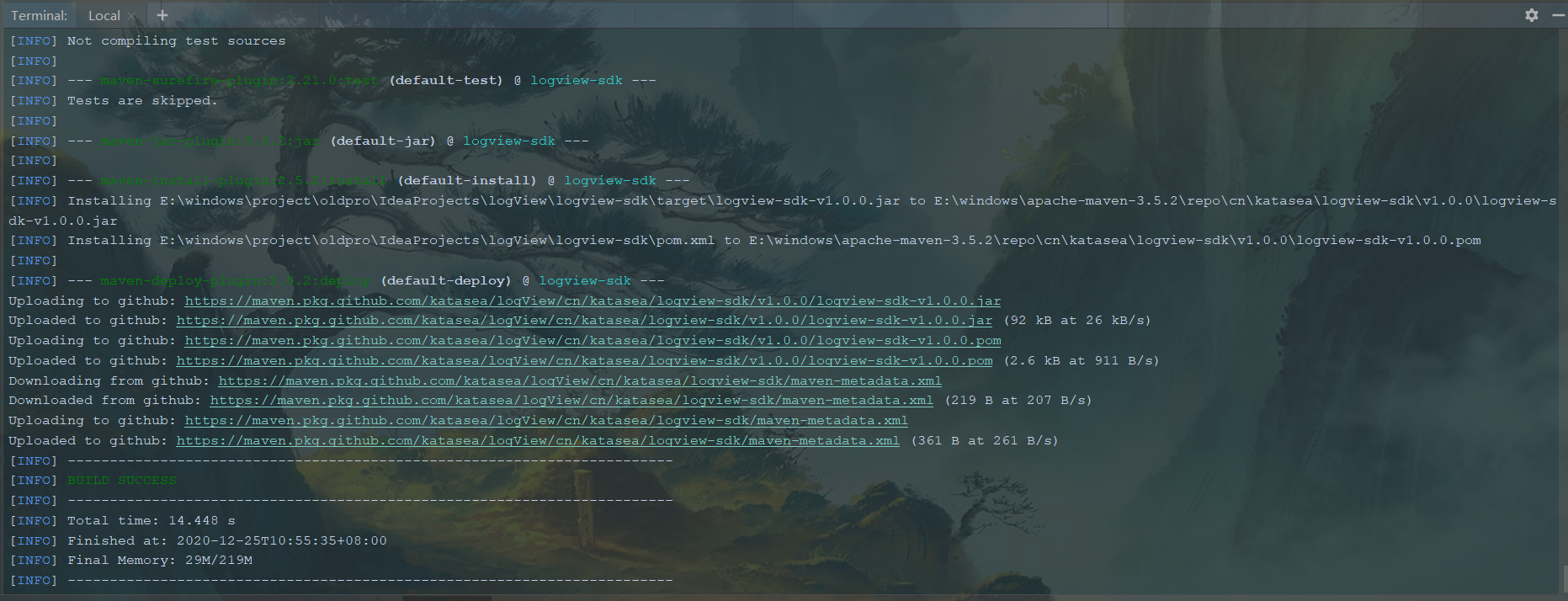利用 GitHub Packages 上传 maven 包_github packages maven-CSDN博客