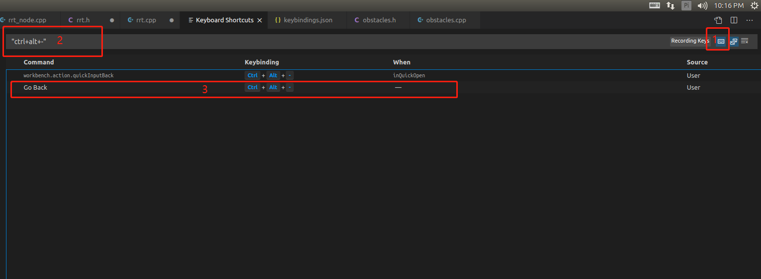 VSCod跳转定义返回快捷键以及自定义快捷键_navigate back vs-CSDN博客