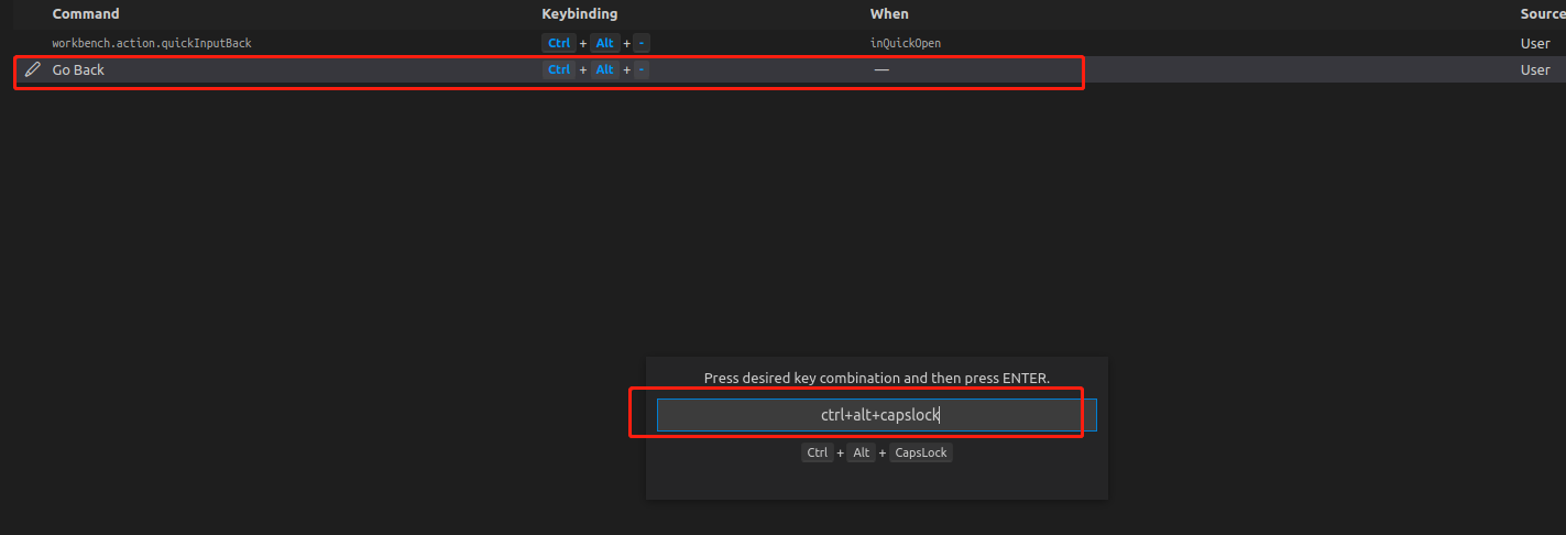VSCod跳转定义返回快捷键以及自定义快捷键_navigate back vs-CSDN博客