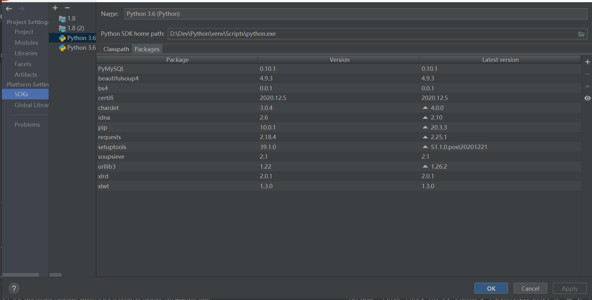 IDEA中运行Python问题（缺少Module）（只能在IDEA运行，打包部署无法运行python）-CSDN博客