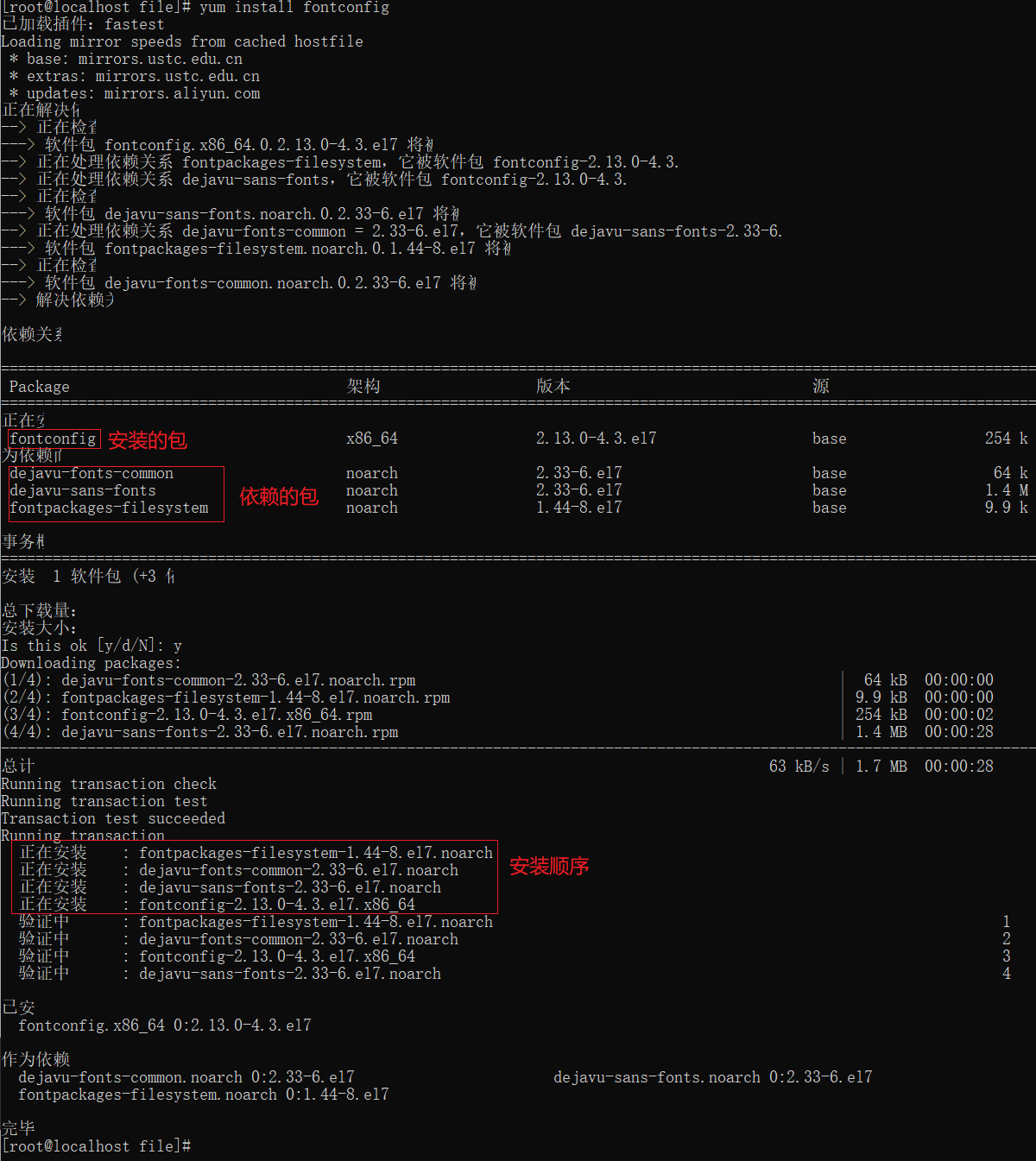 Linux最小安装下离线安装字体_linux 安装fontconfig需要哪些依赖-CSDN博客
