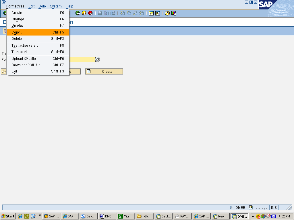 DMEE Configuration:Step By Step._sap dmee fpayp各参数-CSDN博客