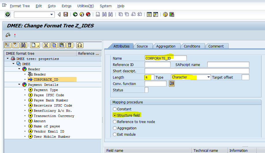 DMEE Configuration:Step By Step._sap dmee fpayp各参数-CSDN博客