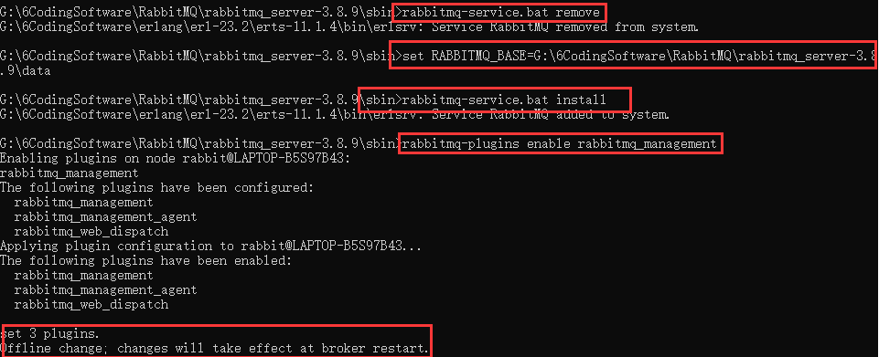 Windows环境下RabbitMQ安装报错完美解决方法_error during startup-CSDN博客