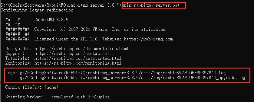 Windows环境下RabbitMQ安装报错完美解决方法_error during startup-CSDN博客