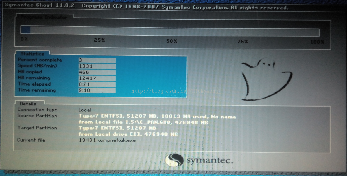 “Cannot open image file‘1.4 I:/~1/c_pan.gho‘”解决方法_易灵思open image file无响应 ...