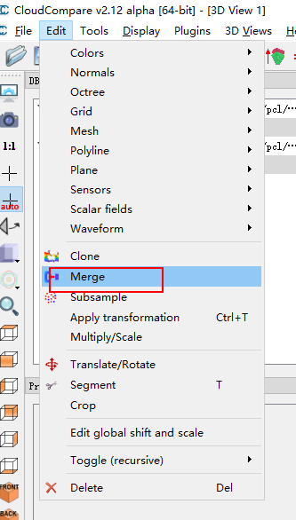 点云配准4：cloudcompare的使用以及点云配准功能_cloudcompare官网-CSDN博客