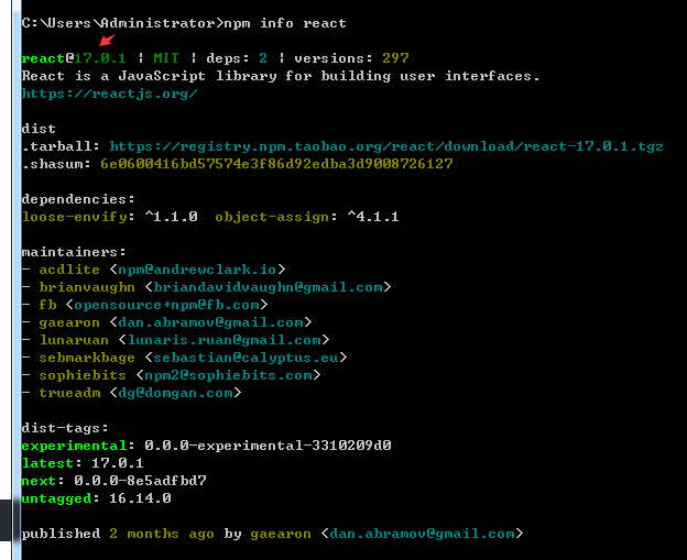 React查看版本和升级以及create React App升级查看react版本 Csdn博客 