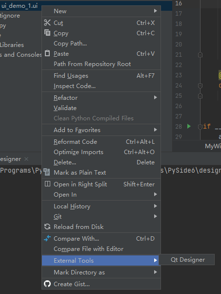 PyCharm 整合配置Qt Designer，Qt Designer直接打开.ui文件_pycharm直接打开ui文件-CSDN博客