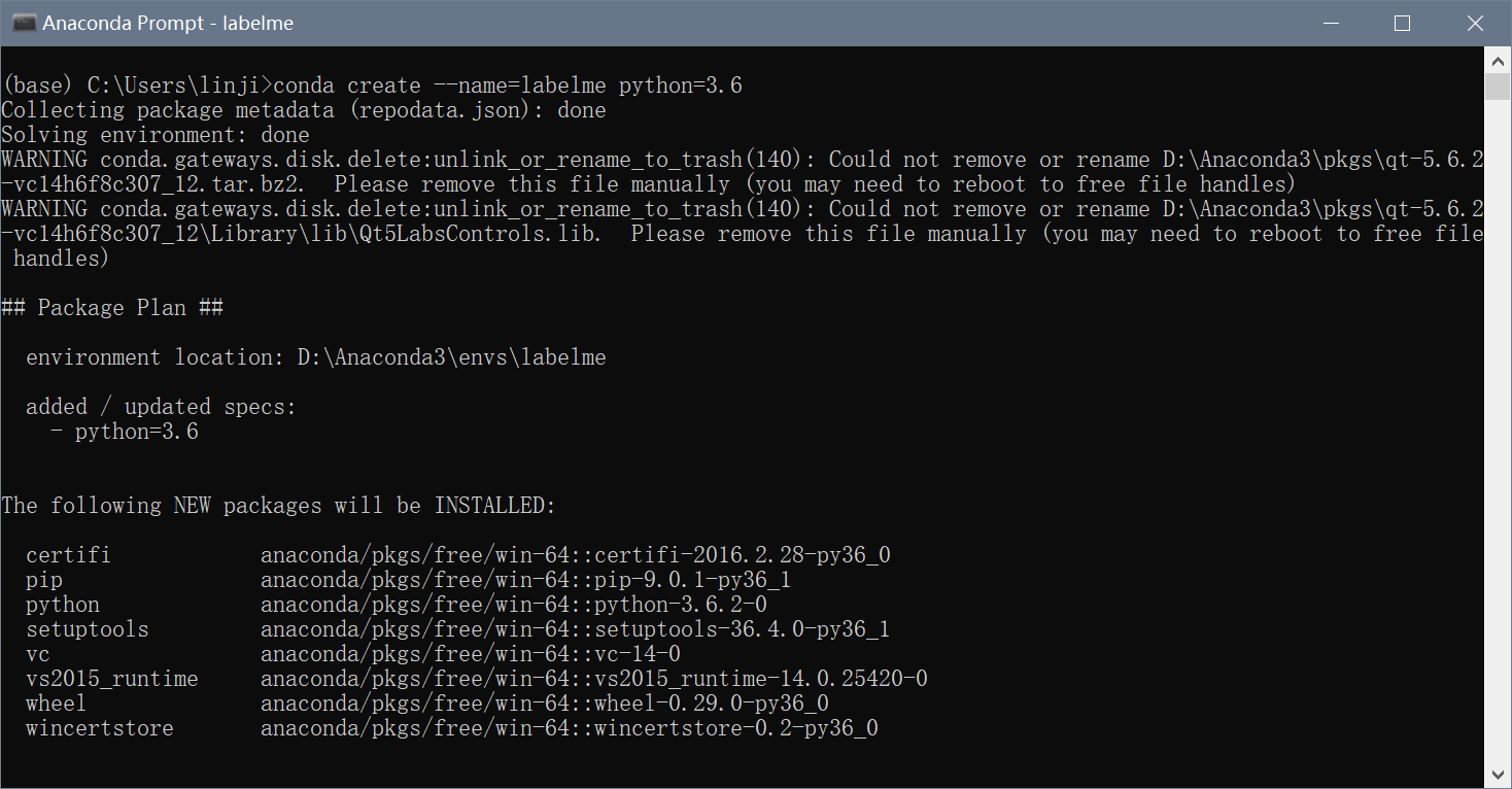 Labelme的安装和打开并使用_没有下载ancode怎么直接打开labelme-CSDN博客