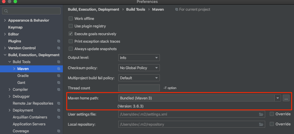 Mac版IntelliJ内置Maven的配置文件setting.xml在哪里？_mac 查看setting.xml-CSDN博客