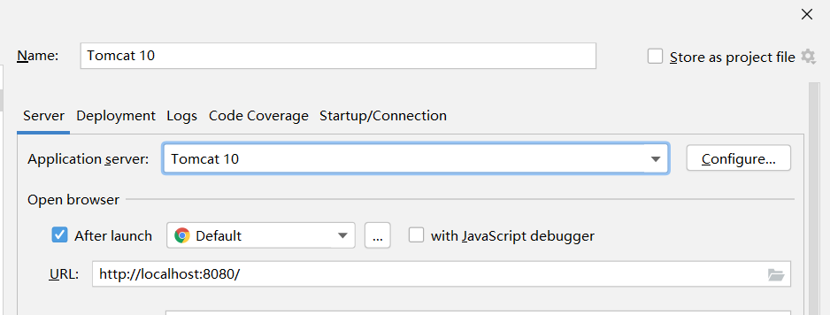 IDEA配置Tomcat10起步教程_idea tomcat10-CSDN博客