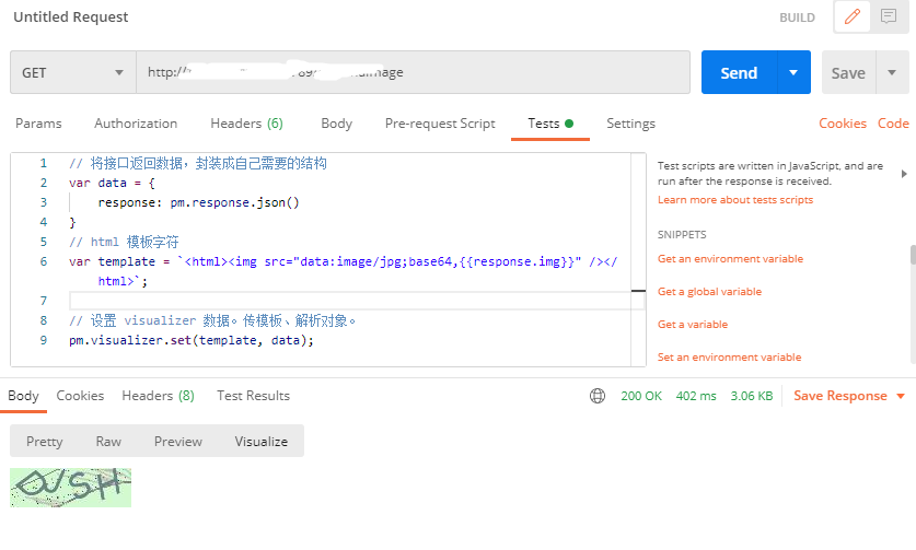postman显示返回的base64图片验证码、二维码-CSDN博客