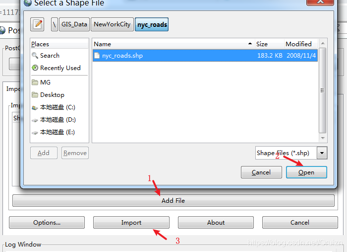 Postgresql:创建空间数据库并导入shapefile矢量数据 Postgresql Postgis 开发写入矢量数据 Csdn博客