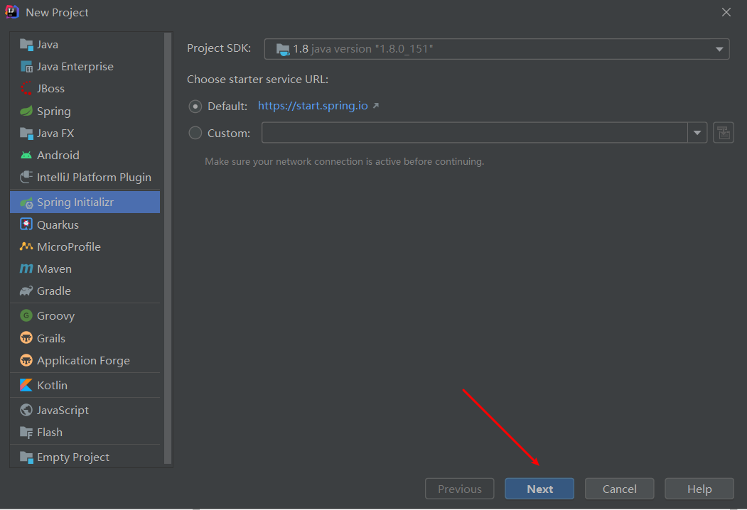 Idea创建springboot项目初始化失败解决方案cannot Construct Instance Of Inonetonidea Csdn博客