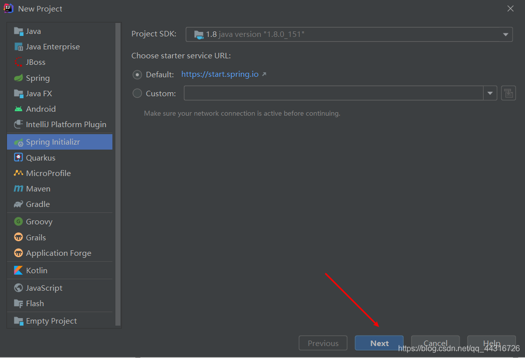 Idea创建springboot项目初始化失败解决方案cannot Construct Instance Of Inonetonidea Csdn博客