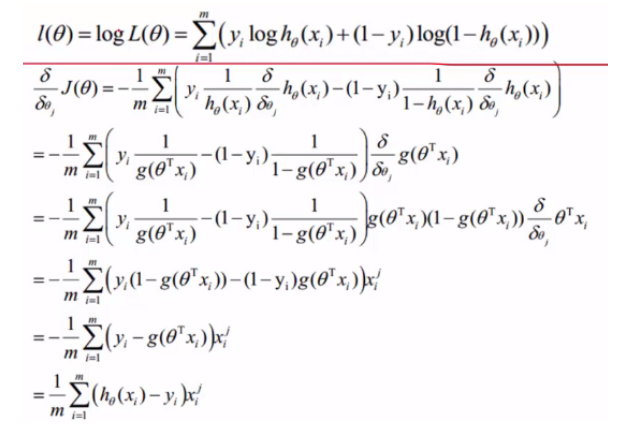 Logistic回归公式推导和代码实现和Python中的sklearn.linear_model.LogisticRegression 的参数_logisticregression阈值参数 ...
