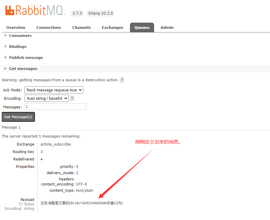 Springcloud项目向RabbitMQ消息中间件发送信息（RabbitMQ安装在虚拟机）_springclouldgateway接入mq-CSDN博客