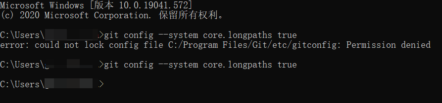 git clone 克隆成功，但签出失败_clone succeeded,but checkout-CSDN博客