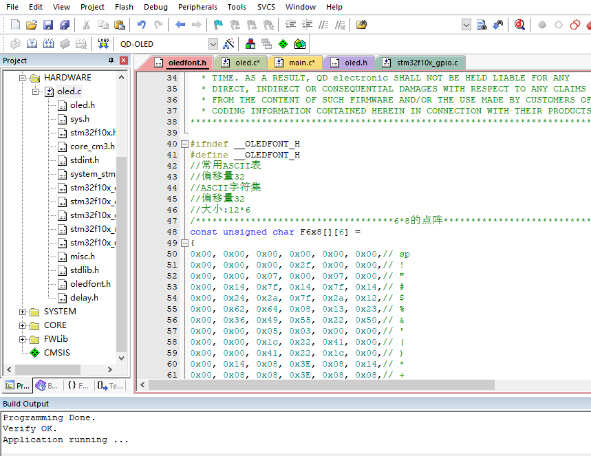使用STM32F103的IIC接口的OLED显示_oled接pb13pb14-CSDN博客