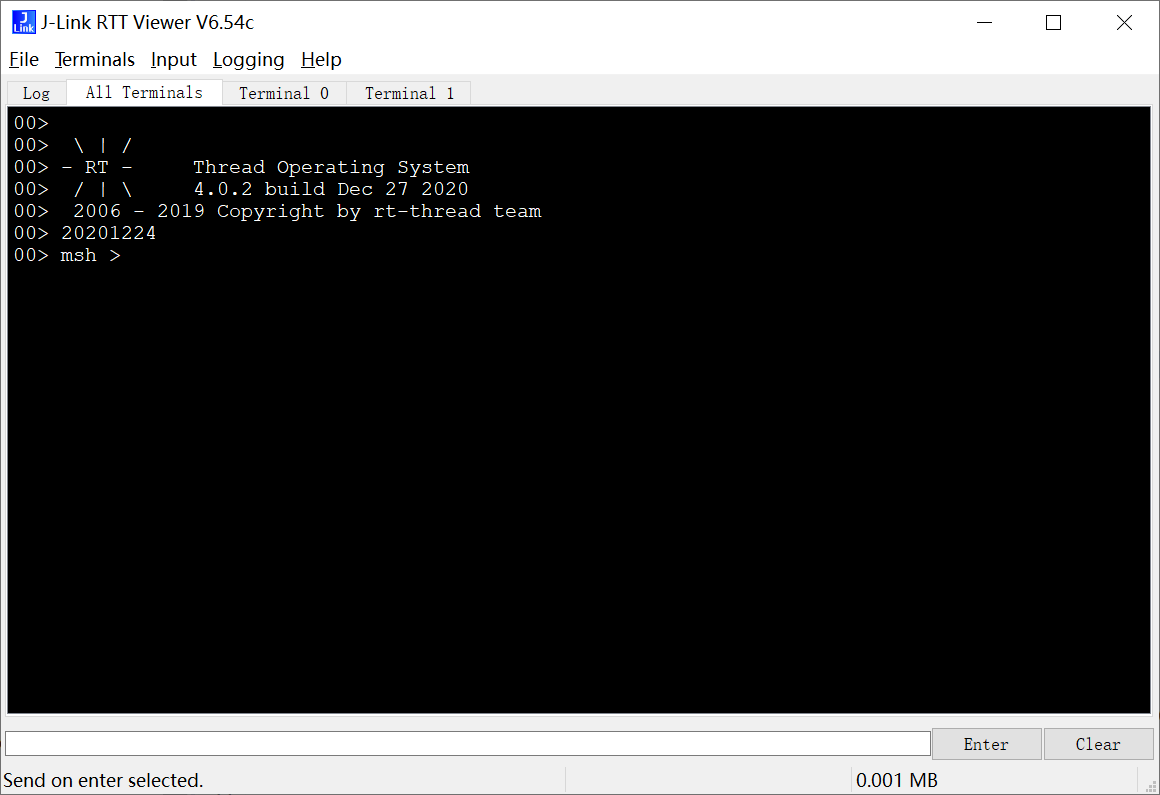 RT-Thread中使用RTT调试_rtthread rtt-CSDN博客