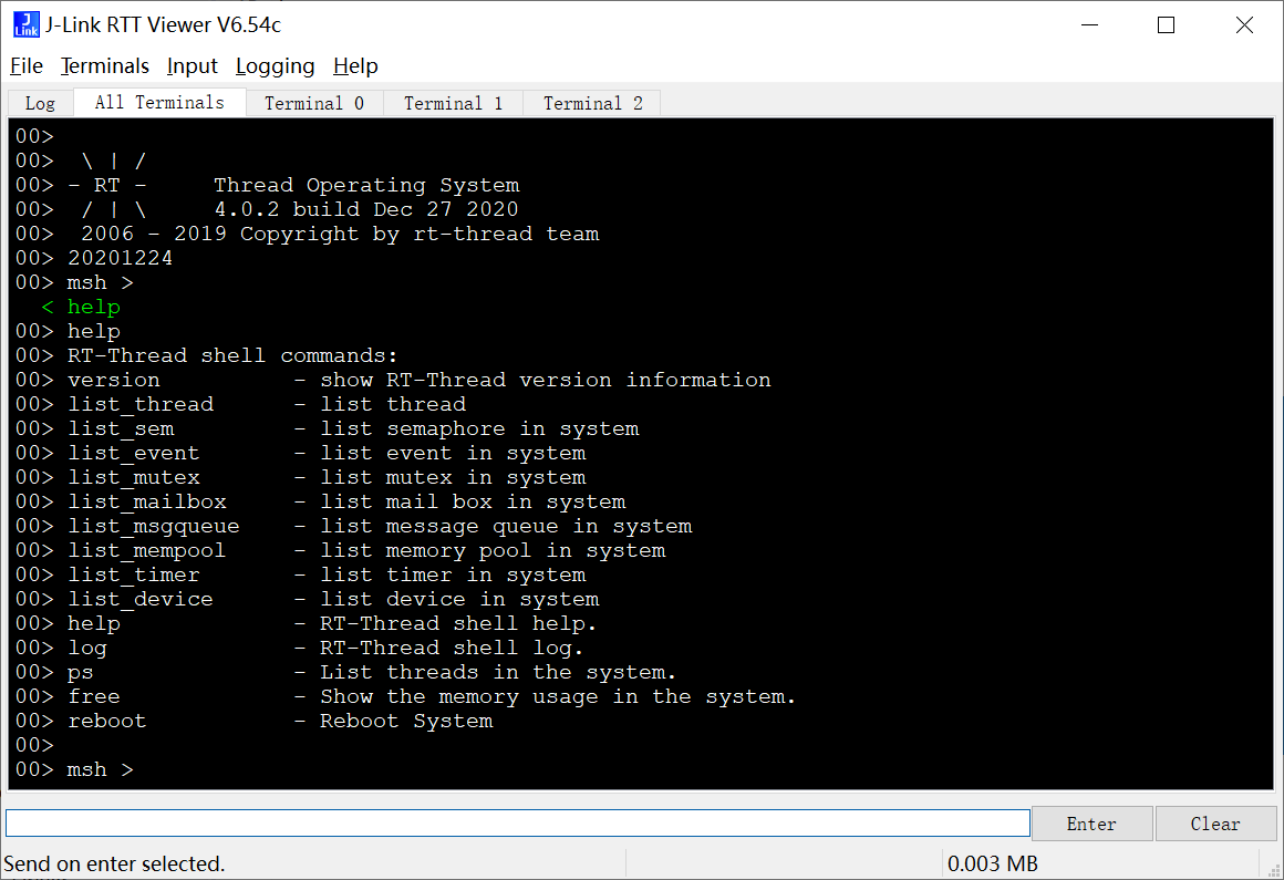 RT-Thread中使用RTT调试_rtthread rtt-CSDN博客