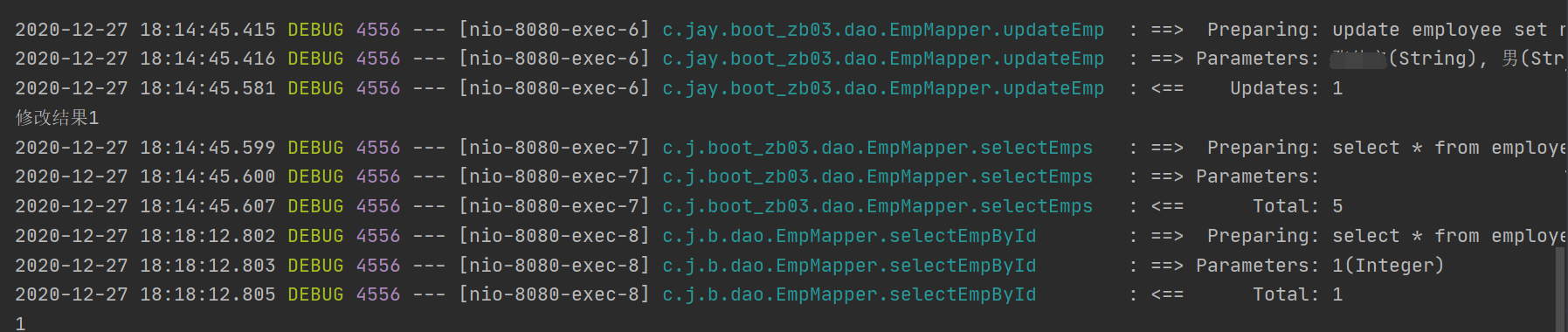 在写springboot Mybatis项目的时候怎么查看执行的sql语句springboottest 查看mybatis Sql语句 Csdn博客 3955