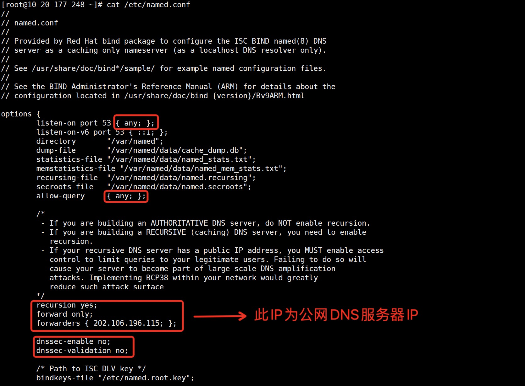 Centos7 bind dns缓存服务器搭建？dns缓存在哪？如何验证是缓存在生效？_bind 缓存-CSDN博客