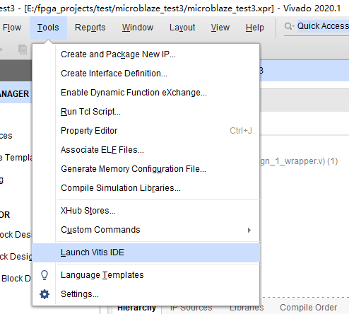【教程】Xilinx Vivado/Vitis 2020.1创建最简单的MicroBlaze工程运行Hello World C语言程序（不使用外部DDR3内存），并固化到SPI Flash ...