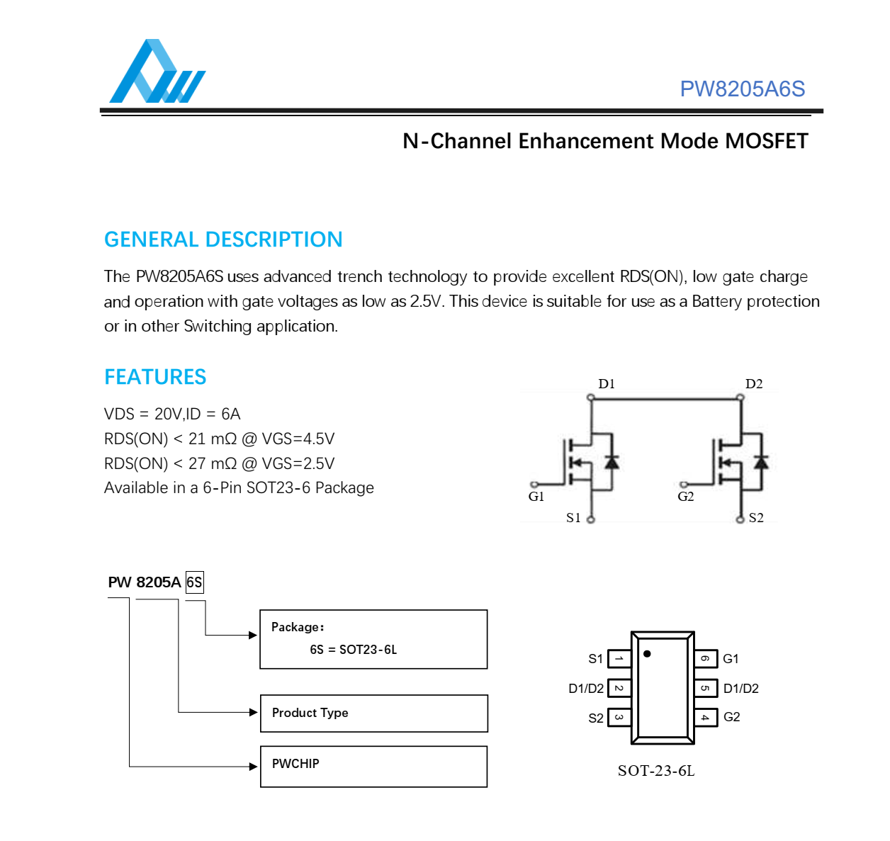 8205A6，8205A8大小封装的双NMOS管_8205芯片能用两个mos管替代吗-CSDN博客
