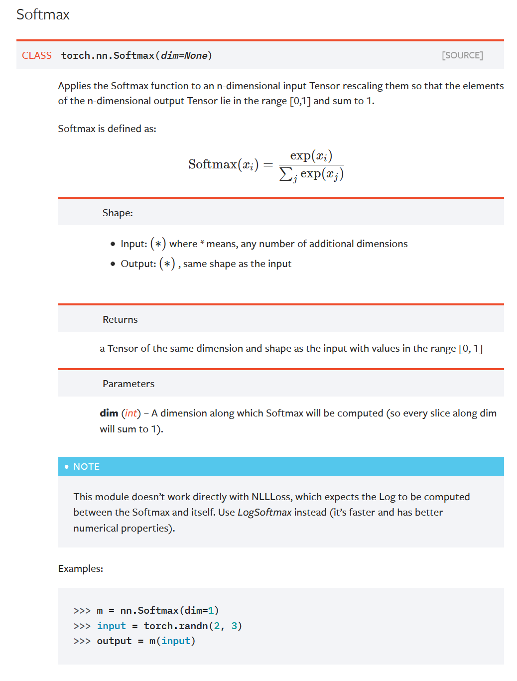 torch.nn.functional.softmax()和torch.nn.Softmax()的使用举例_nn.softmax nn.functional.softmax-CSDN博客