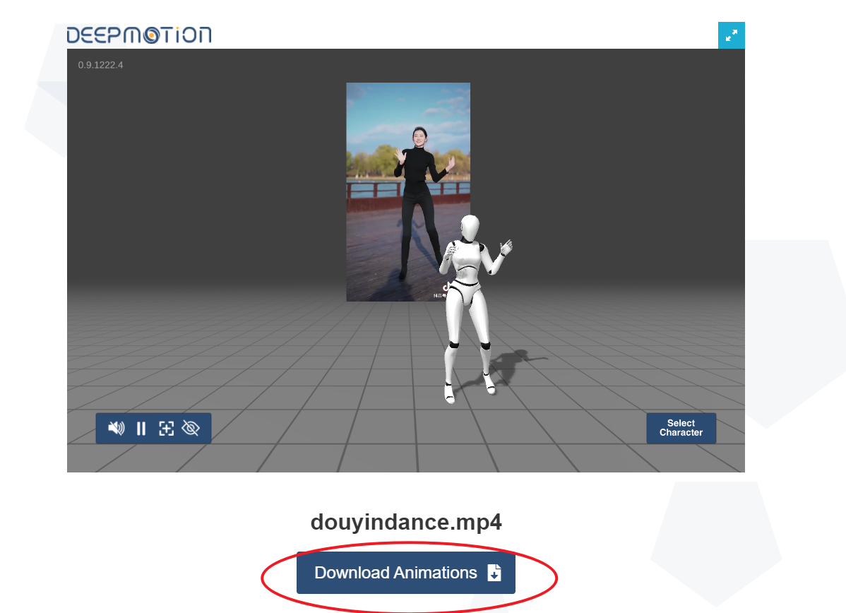 将抖音小姐姐的舞蹈变成动画（deepmotion及其简单）_deepmotion中文网站-CSDN博客
